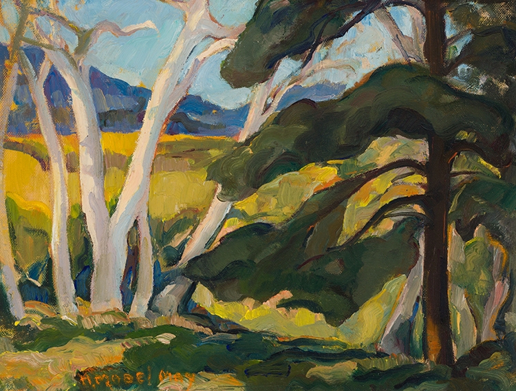 Henrietta Mabel May | Cottage with Clothesline | MutualArt