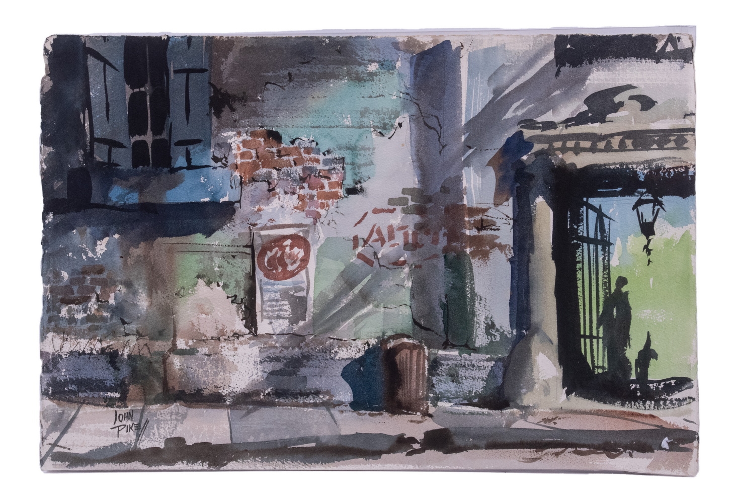 John Pike | Mexican Street Facades | MutualArt
