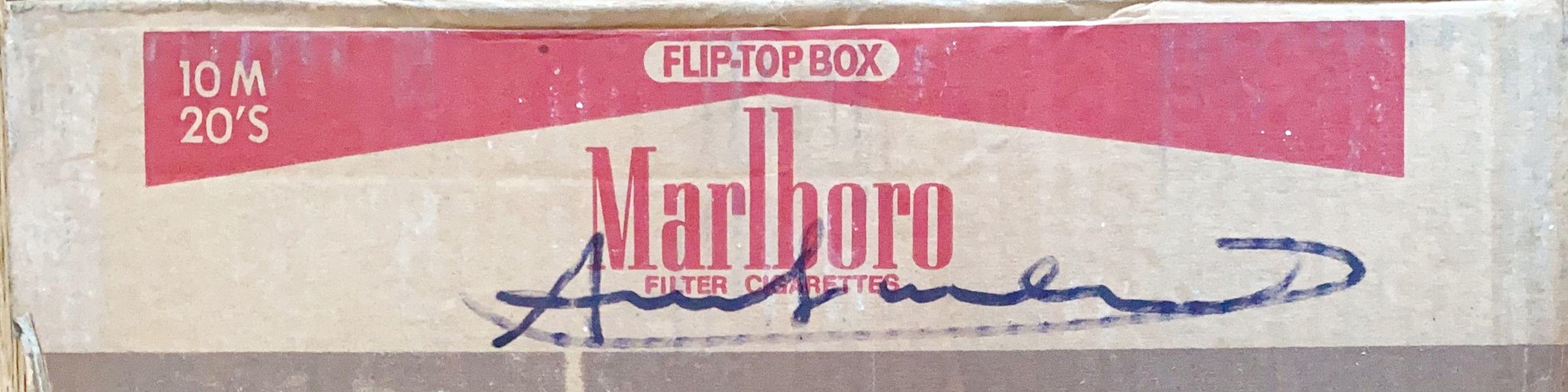 Andy Warhol | Marlboro Cardboard | MutualArt