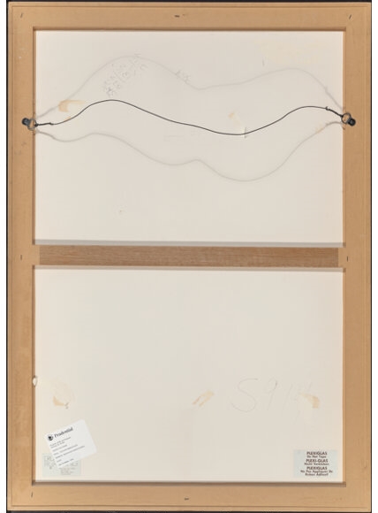 Pat Steir | Yellow Bridge in the Rain at the Van Gogh #11 (1985 ...