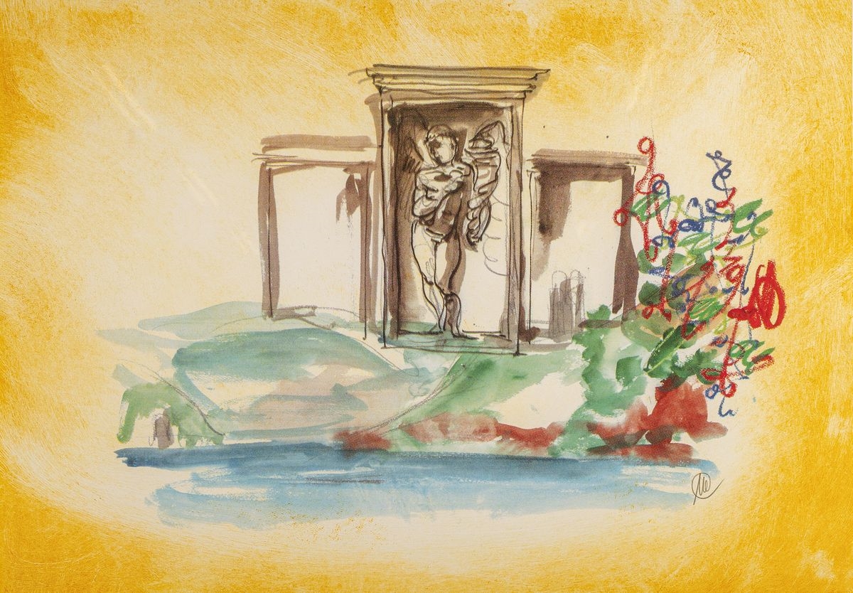 Markus Lüpertz | unique character due to the overpainting | MutualArt