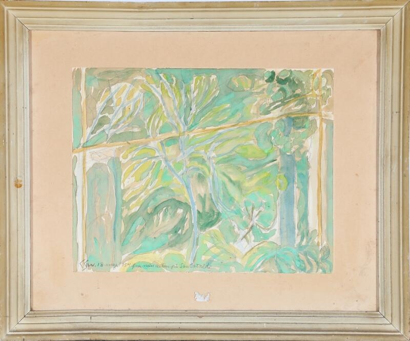 Christine Swane | Fra min altan på San Cataldo | MutualArt