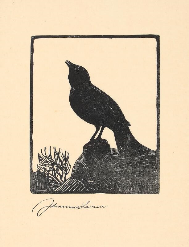 Johannes Larsen | Six sceneries with birds | MutualArt