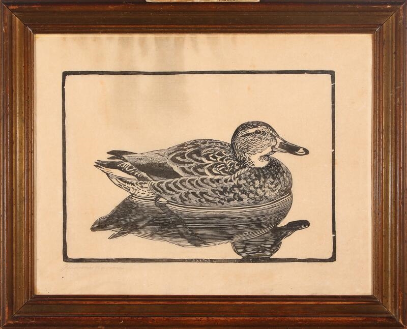 Johannes Larsen | Six sceneries with birds | MutualArt