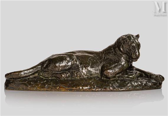 Roger Godchaux | Panthère couchée | MutualArt