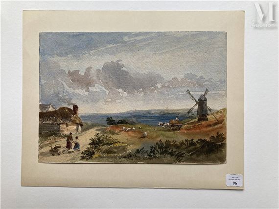Robert Cooper | Vue animée d’un moulin dans le Sussex | MutualArt