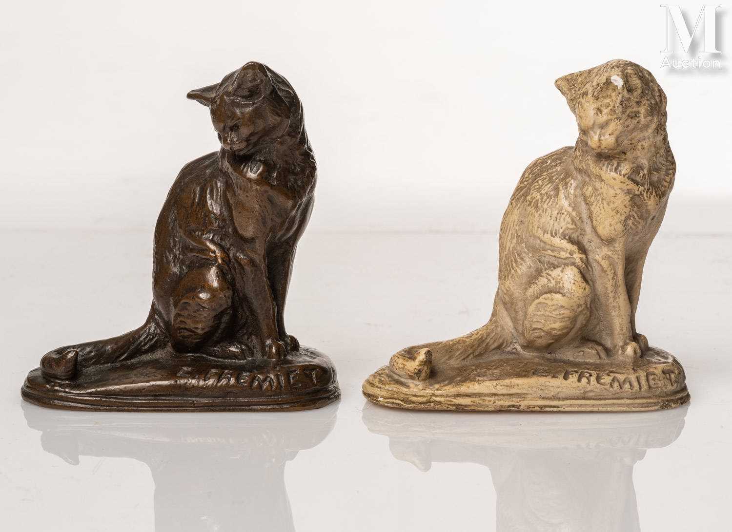 Emmanuel Frémiet | Chat assis | MutualArt