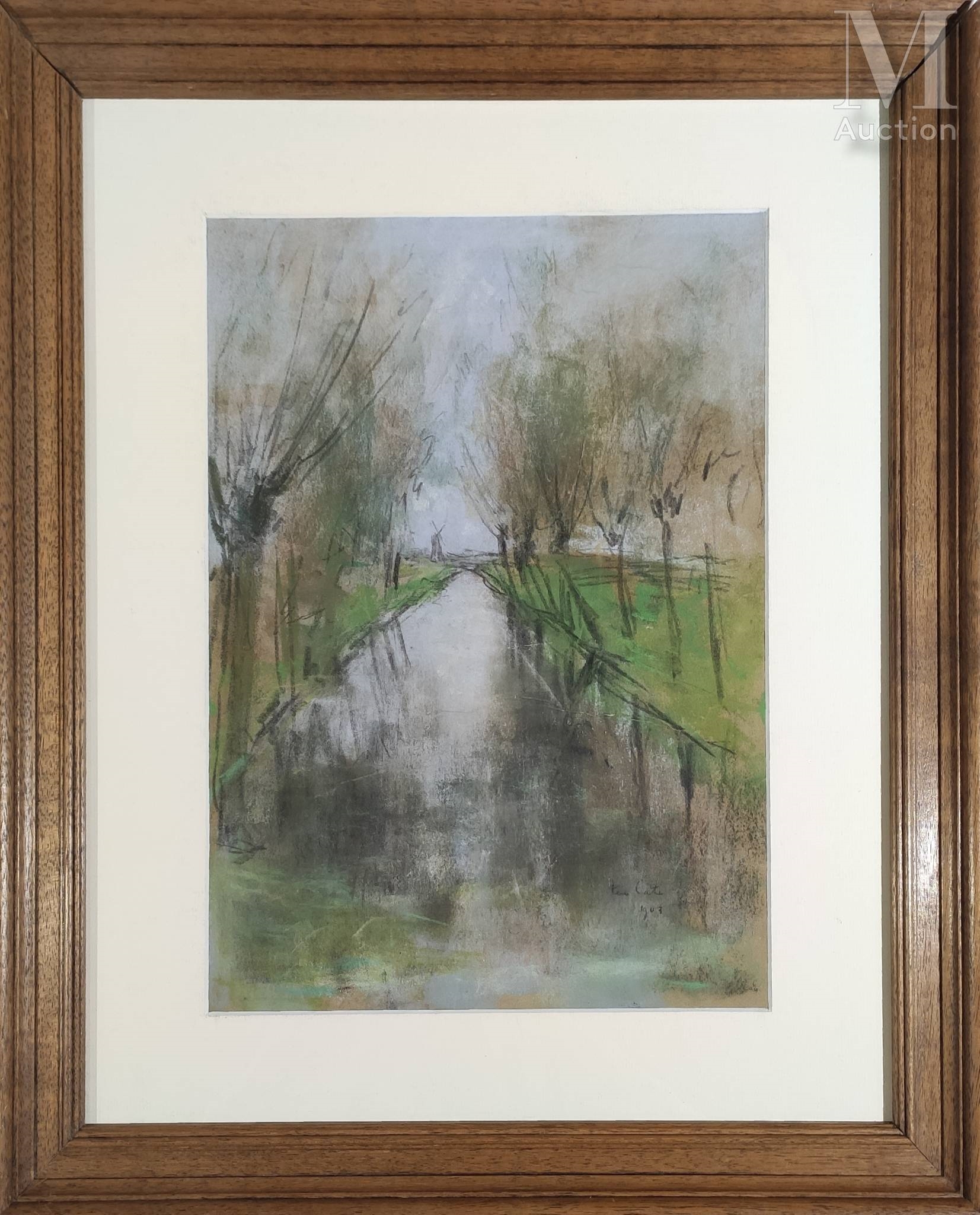 Pieter ten Cate | Bord de canal | MutualArt