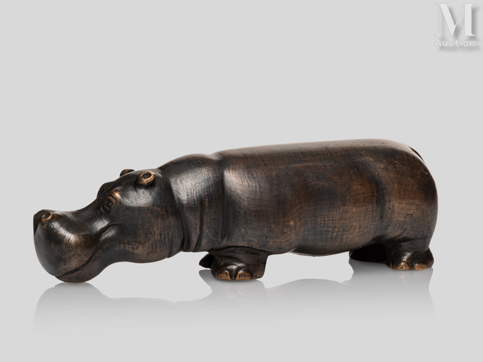 Ferdinand Parpan | Hippopotame (1935) | MutualArt