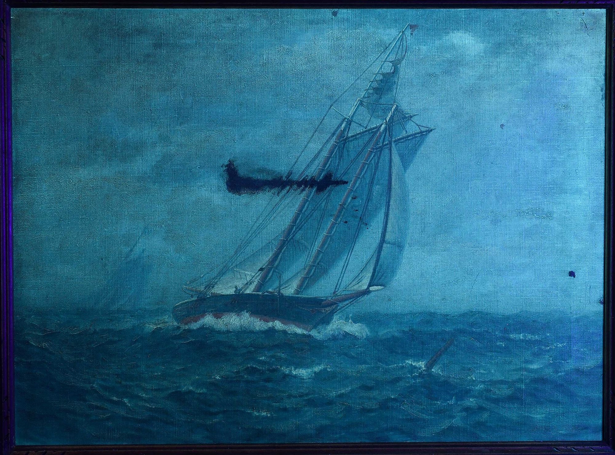 James Gale Tyler | Schooner on Tack | MutualArt