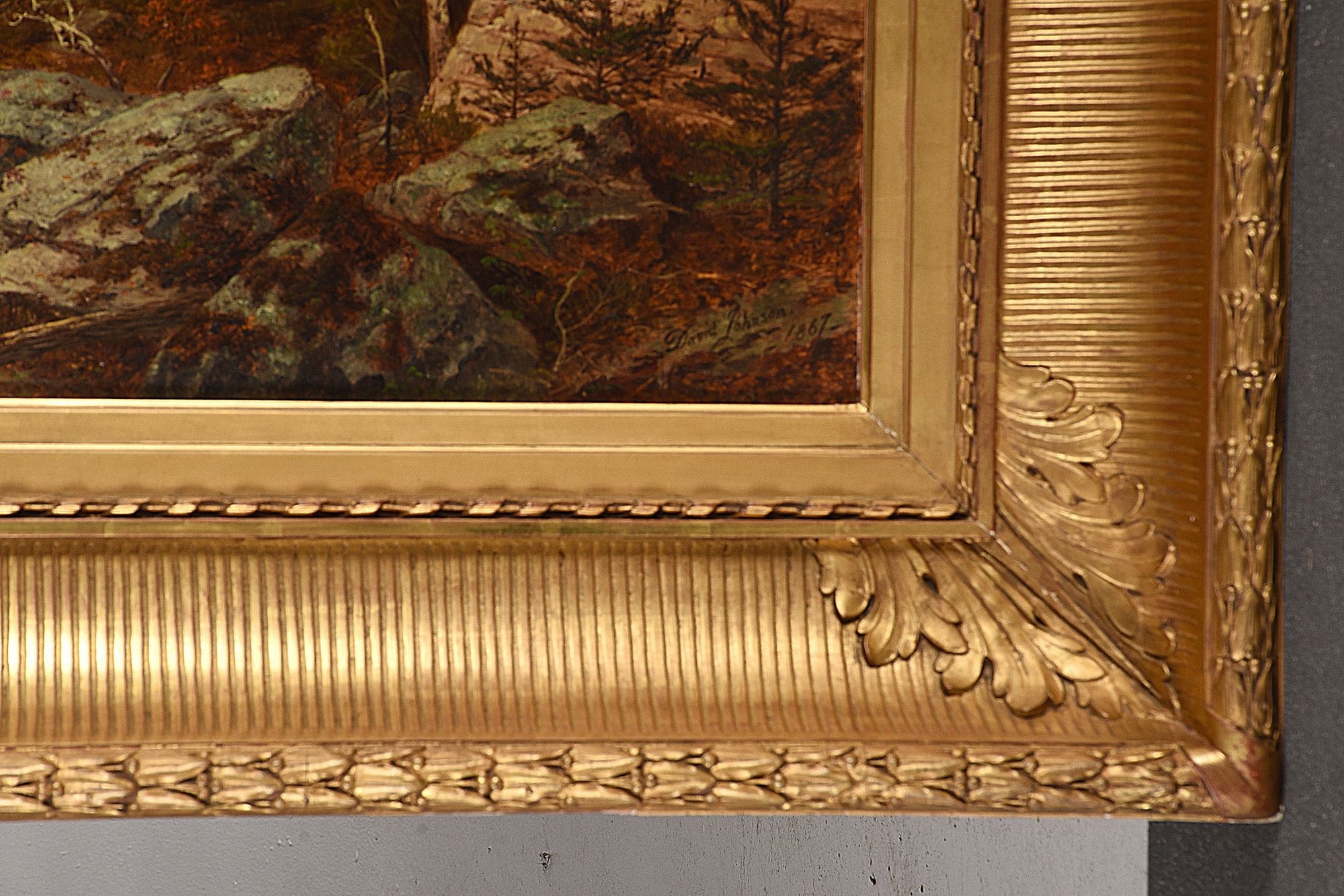 David Johnson | View of West Point from Fort Putnam | MutualArt