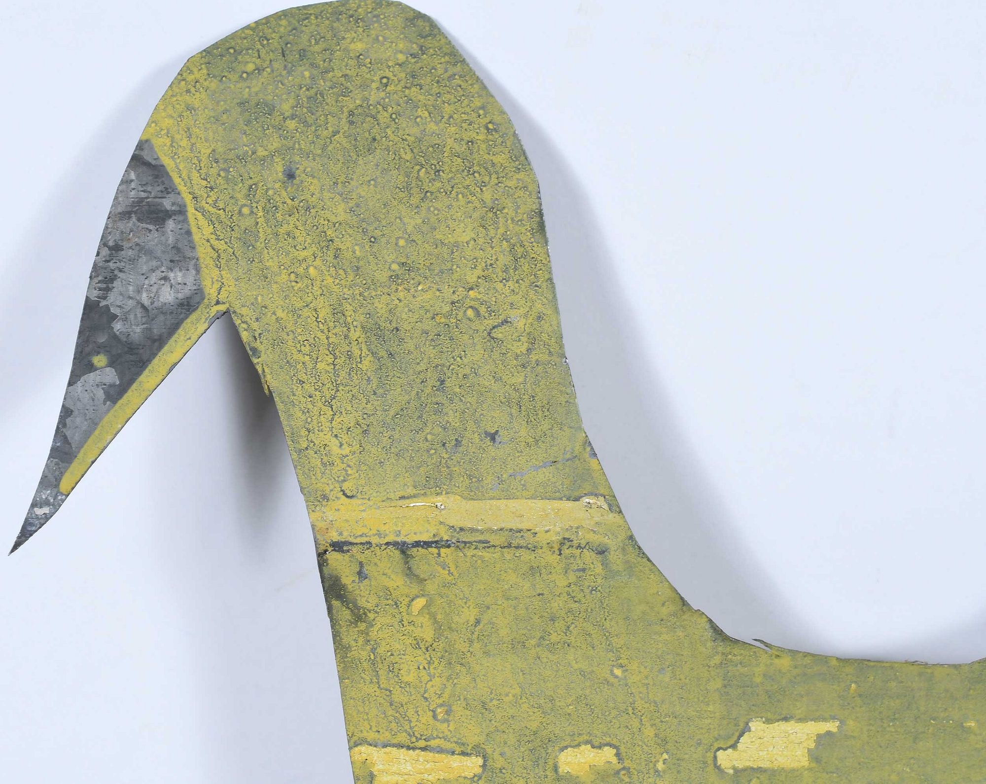 A. Miller | Two Untitled Painted Tin Cut Outs: Blue Billy Goat | MutualArt