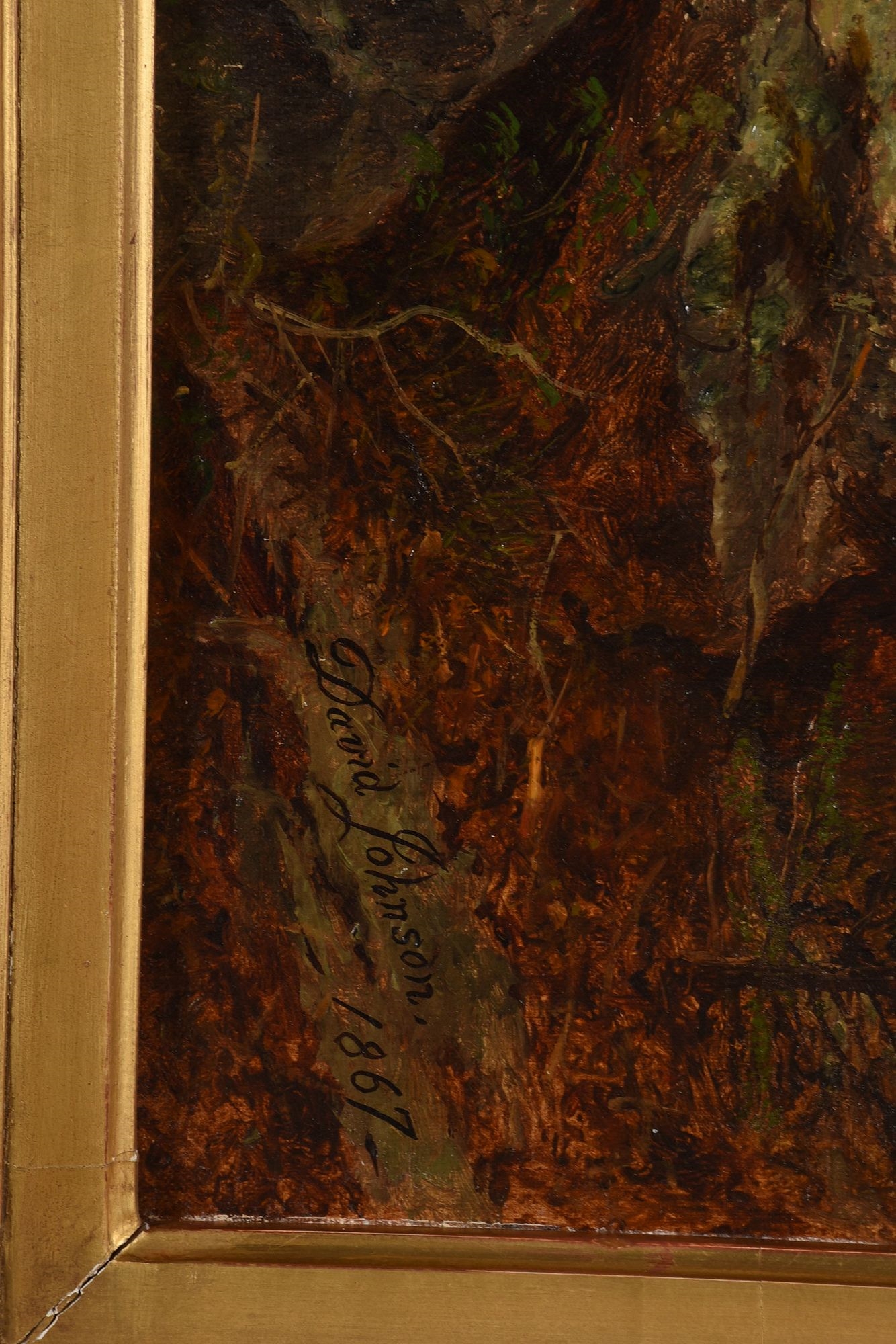 David Johnson | View of West Point from Fort Putnam | MutualArt