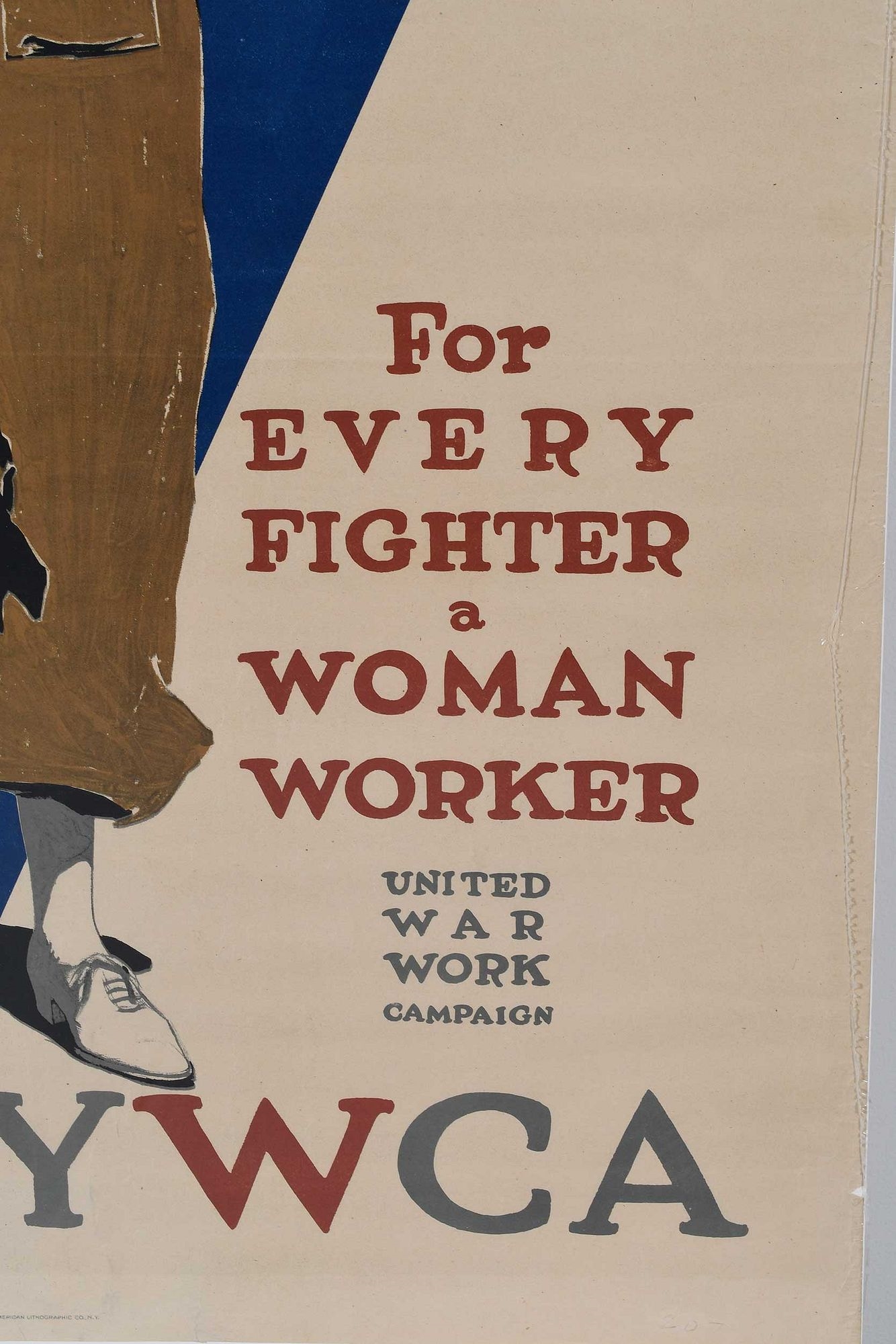 Adolph Treidler | Care for Her Through the YWCA/For Every Fighter a ...