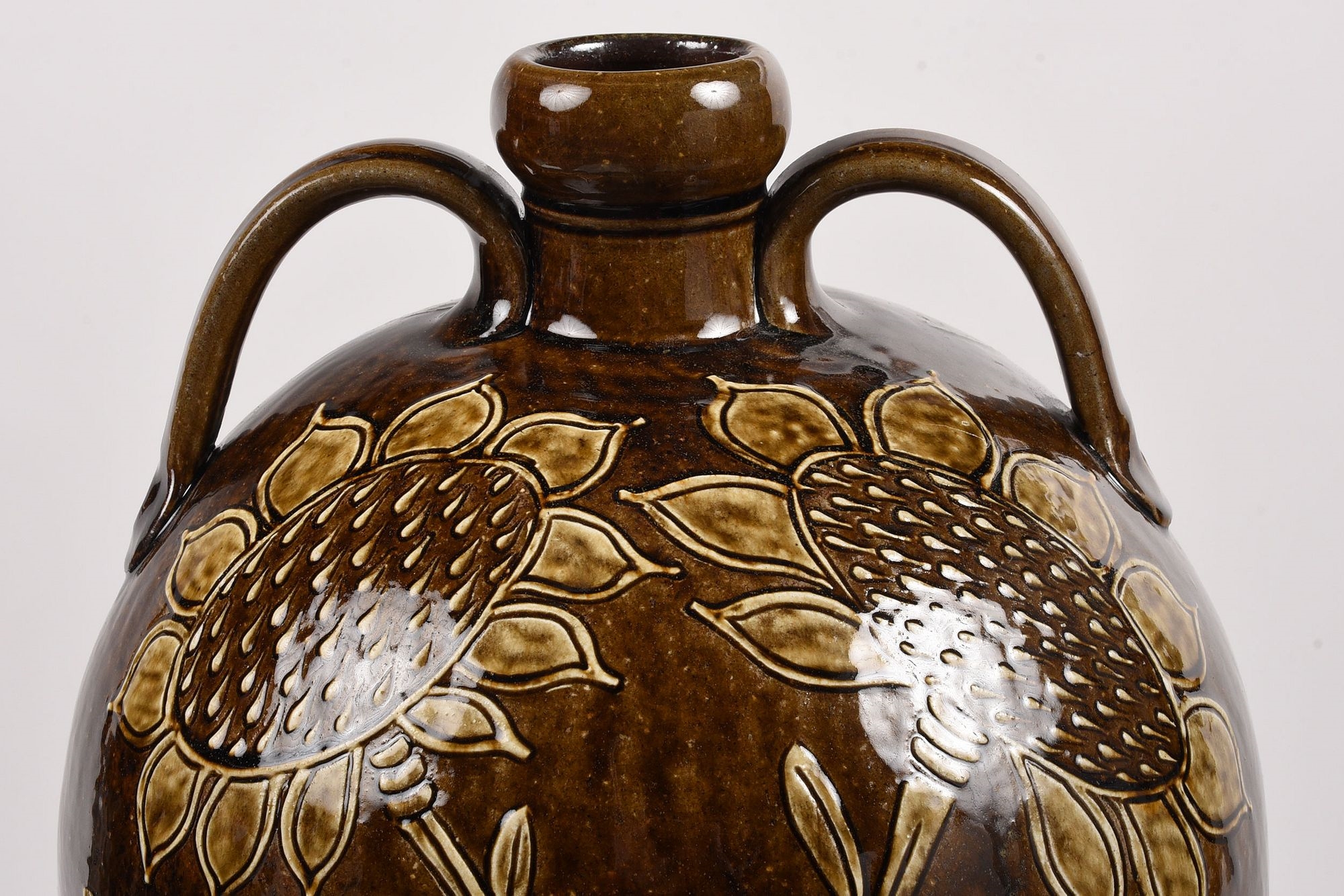 Matt Jones | Slip Two Handle Jug | MutualArt