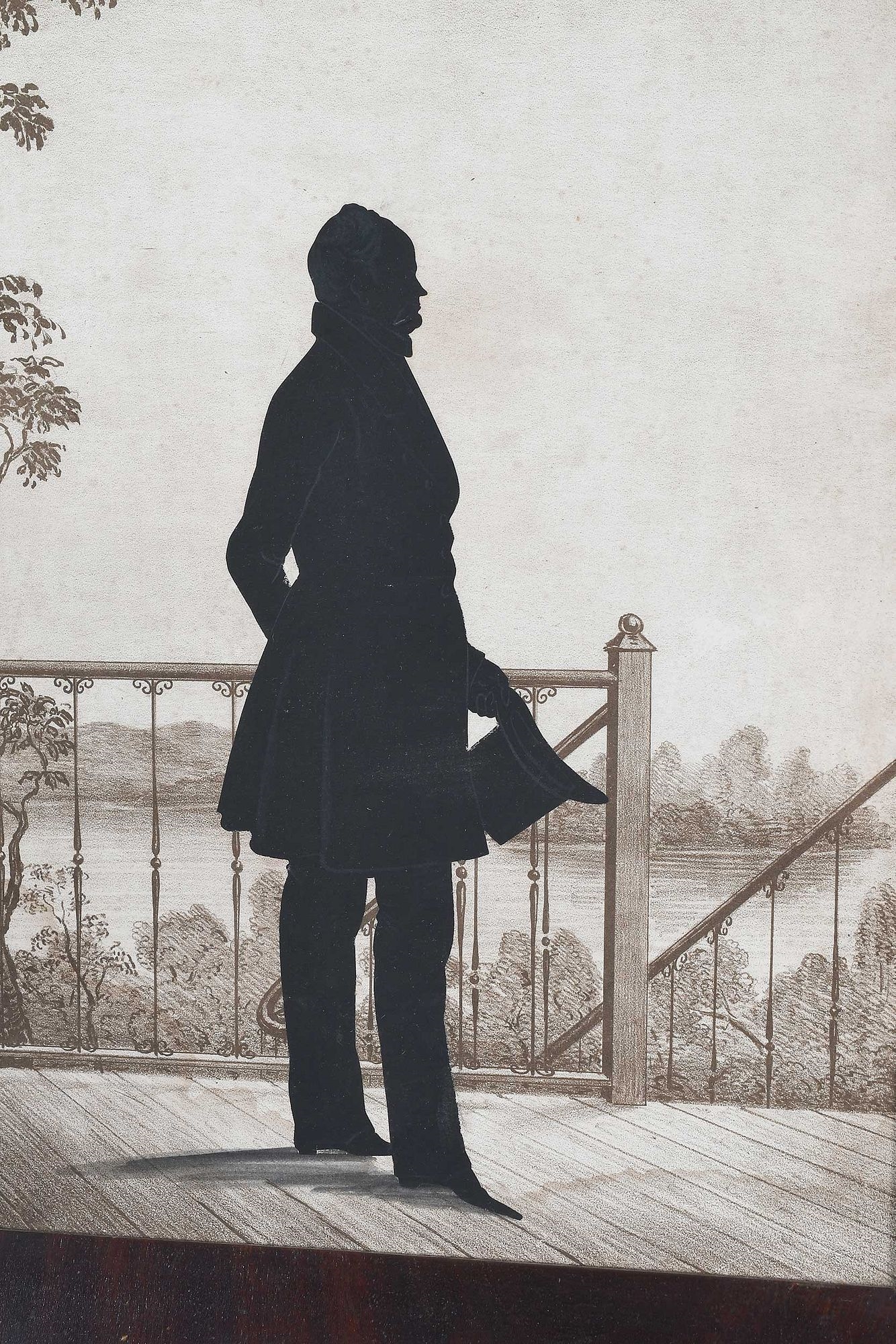 Constant Nieuwenhuys | ink cutout on cream paper with lithographic ...