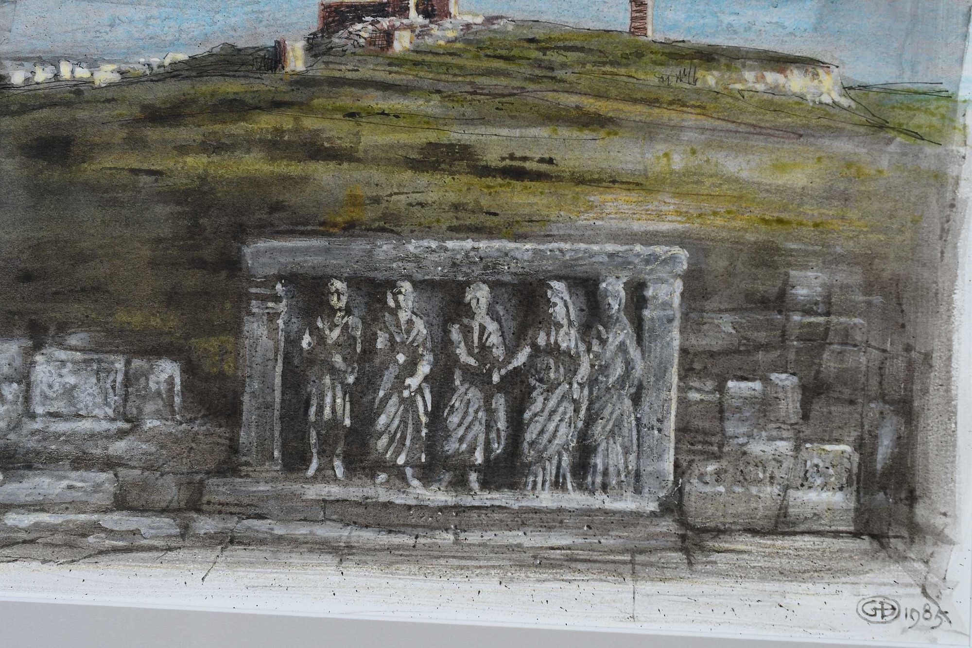 George Beattie | Classical ruins | MutualArt