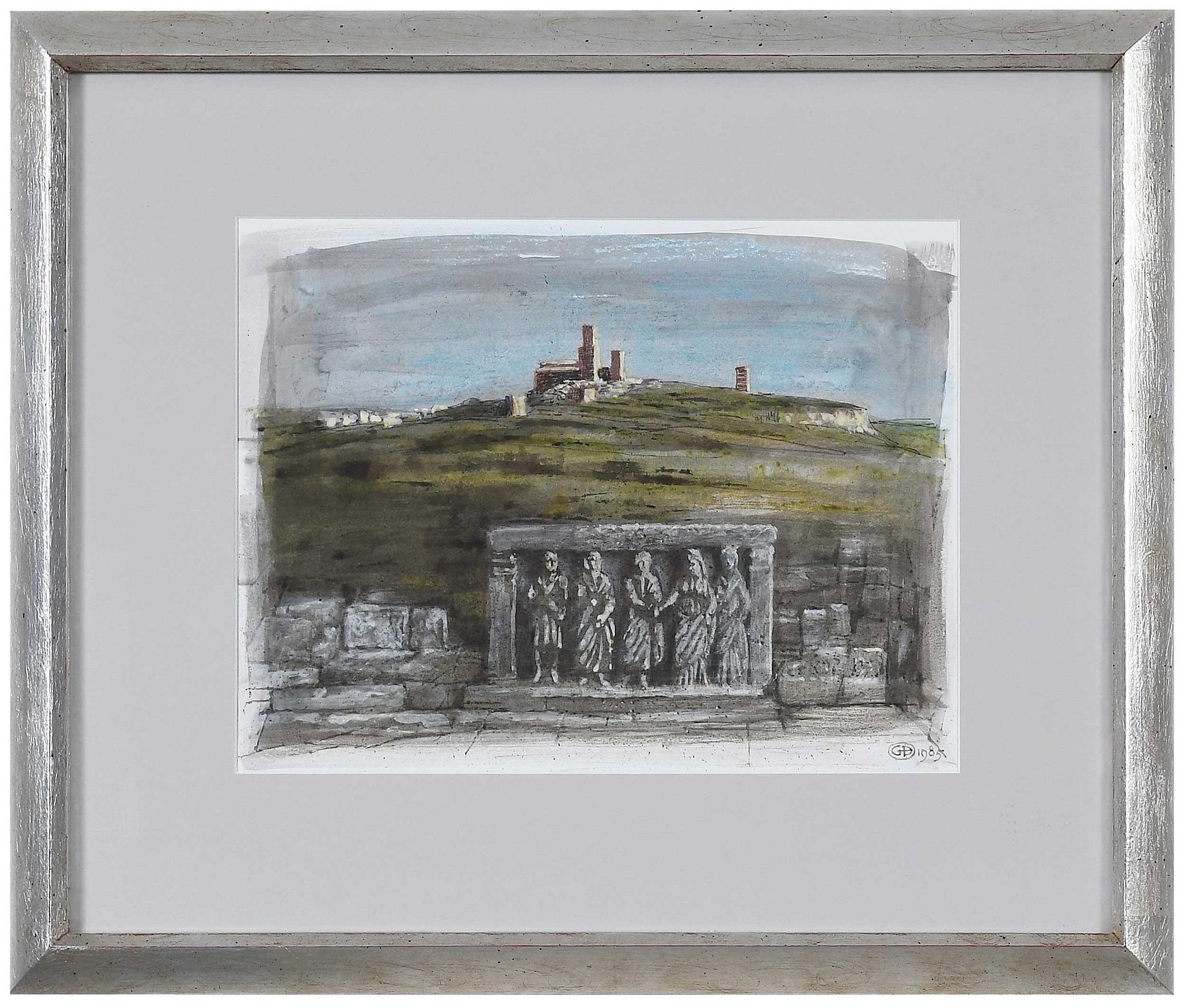 George Beattie | Classical ruins | MutualArt