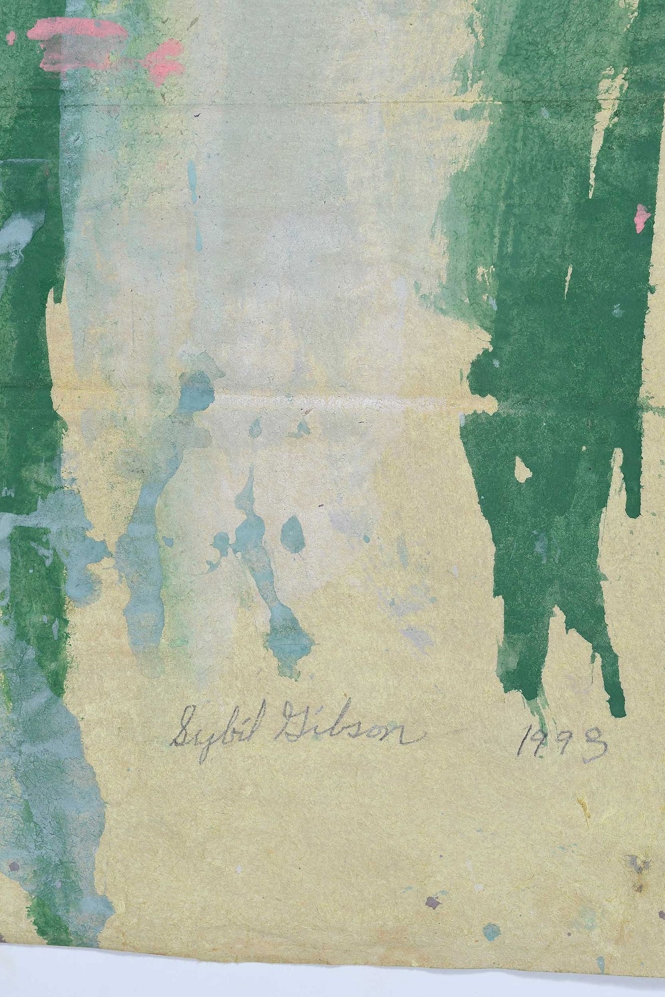 Sybil Gibson | Three Paintings: Potted Plant | MutualArt