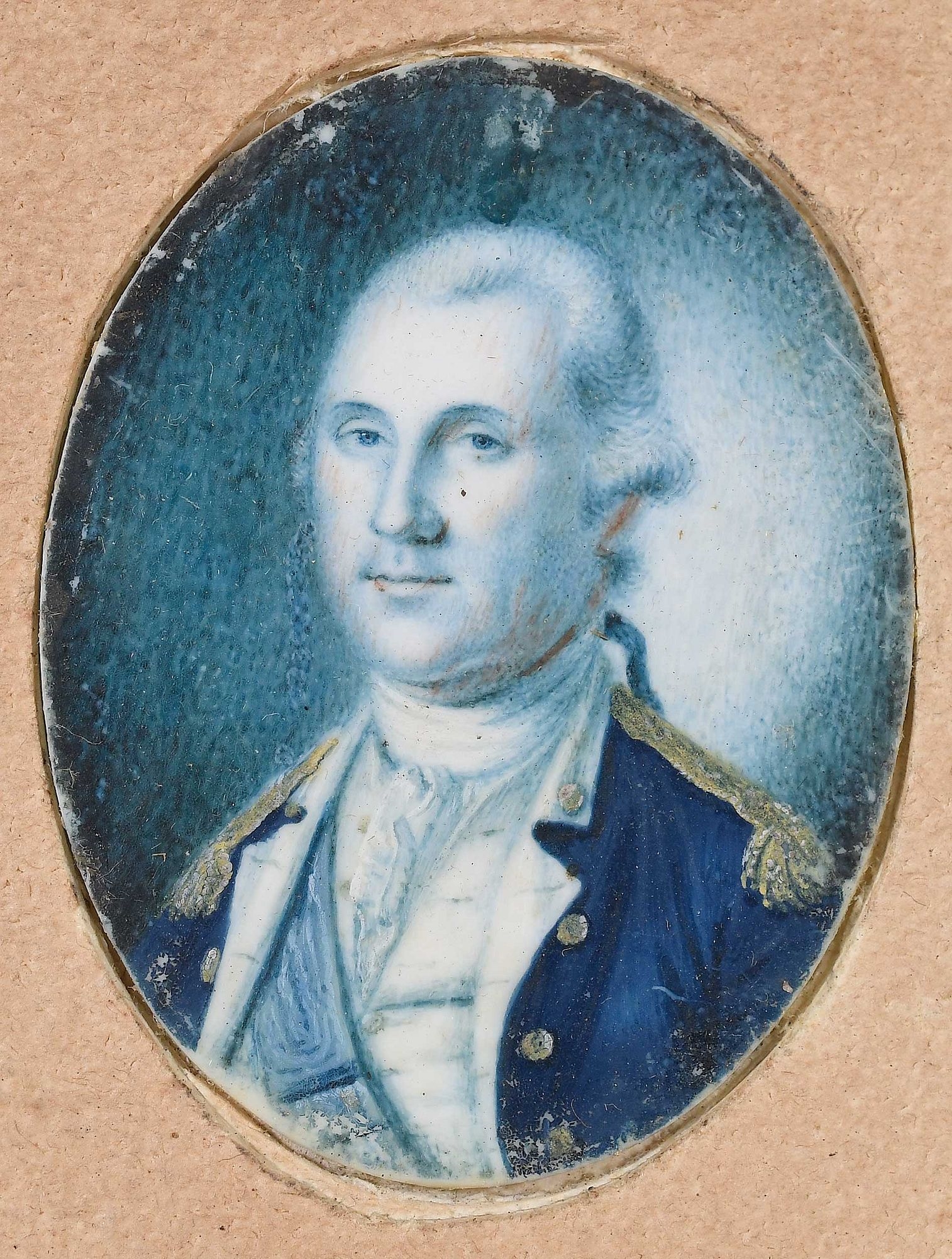 Charles Willson Peale | Rare and Important Portrait Miniature of George ...