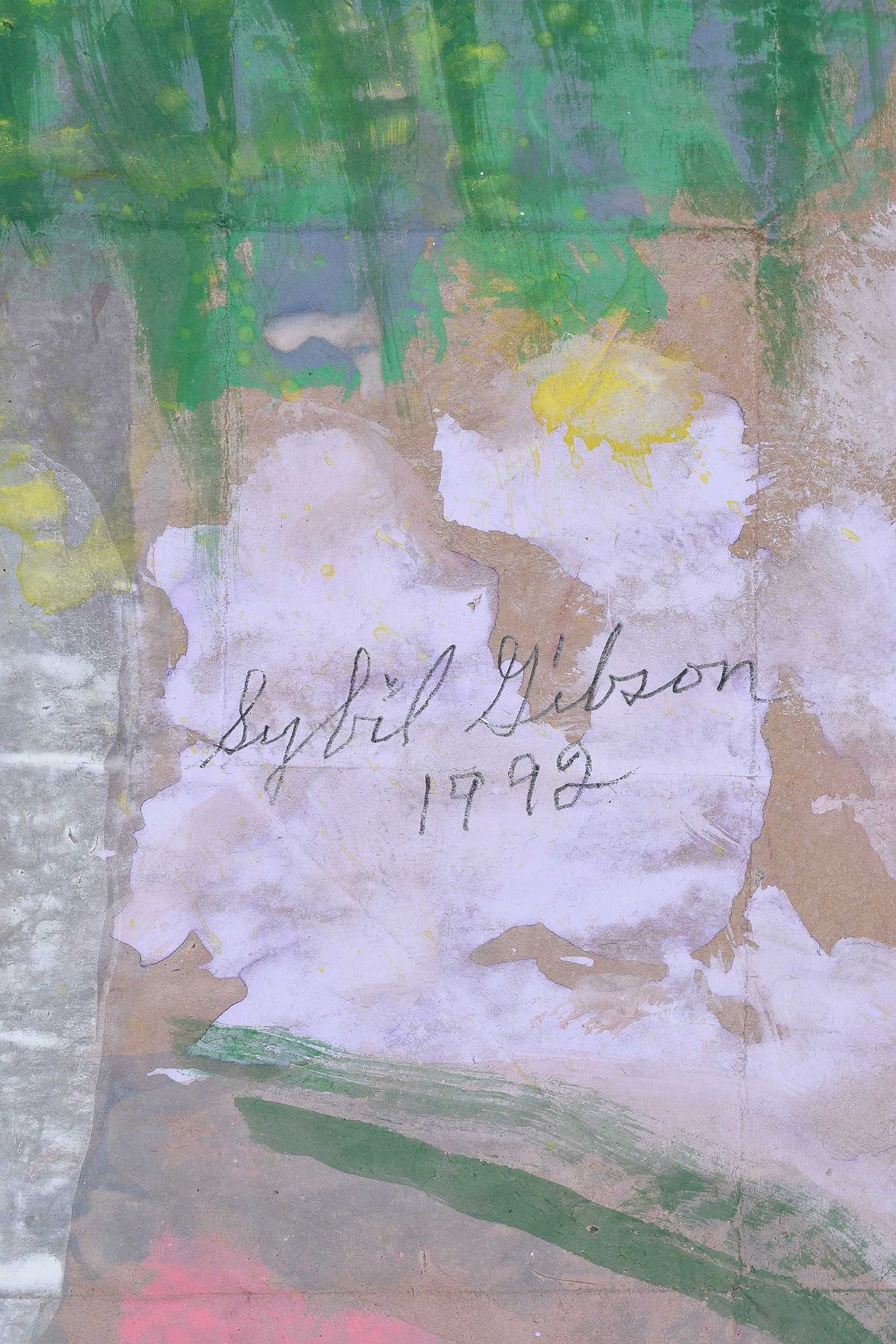 Sybil Gibson | Three Paintings: Potted Plant | MutualArt