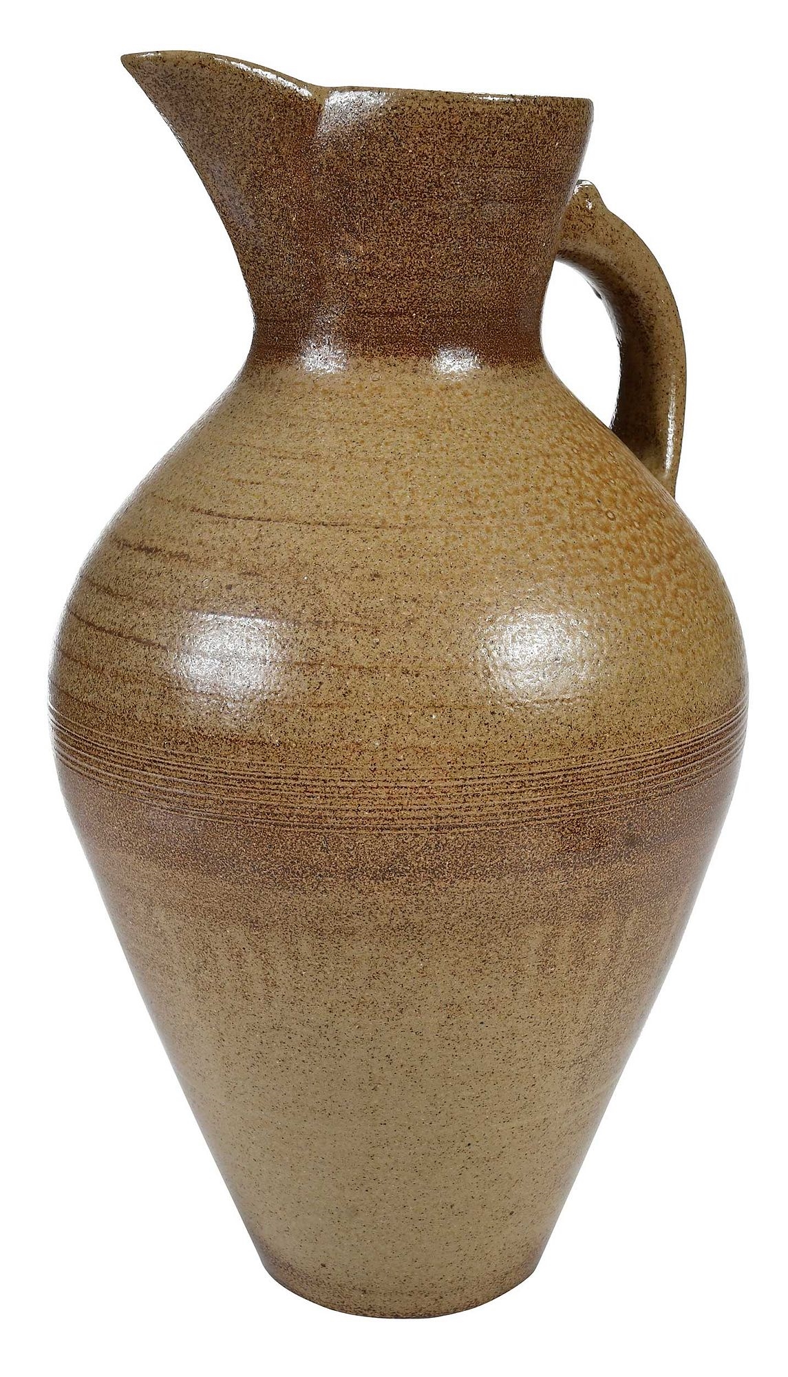 David Stuempfle | Large Salt Glaze Pitcher | MutualArt