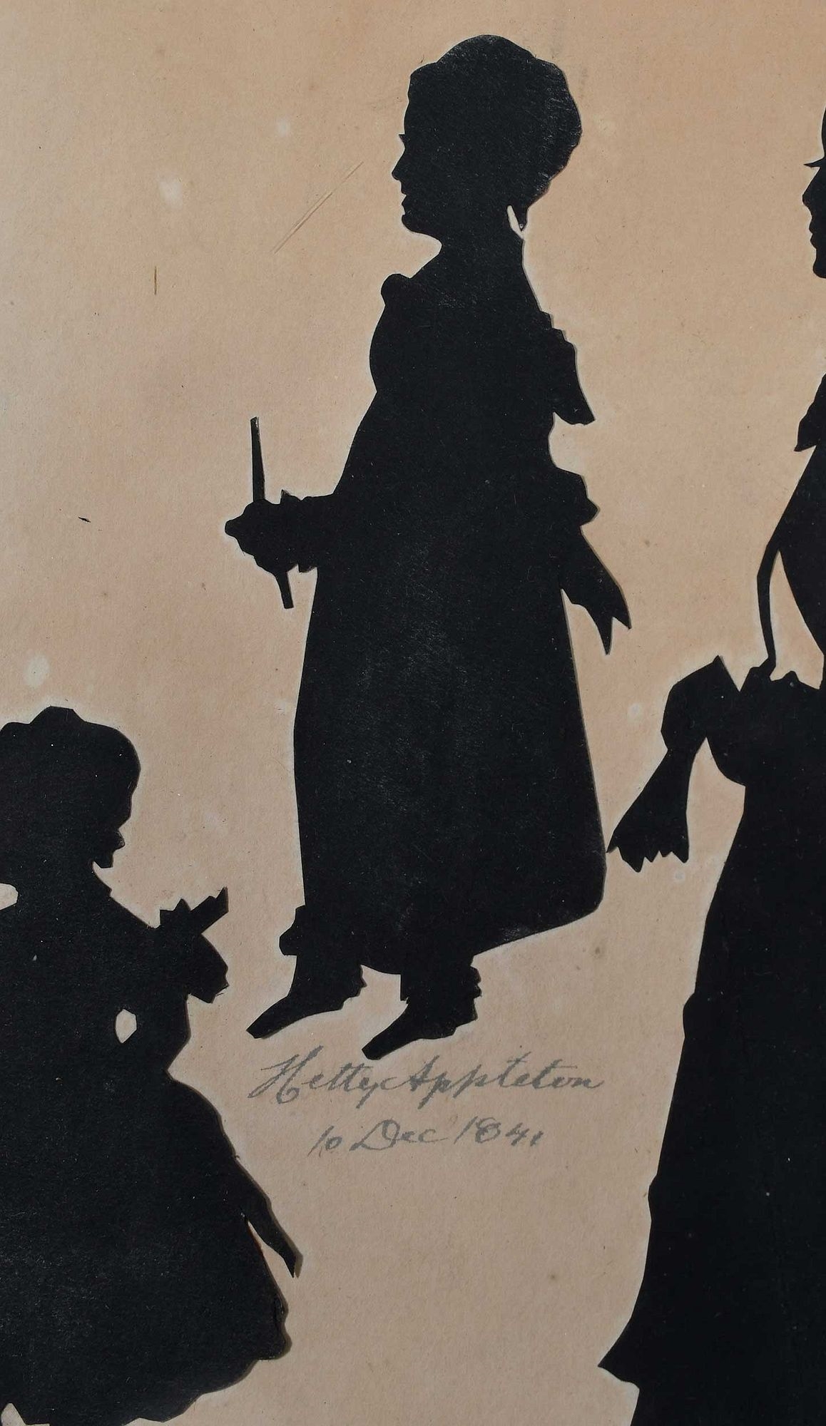 Augustin Amant Constant Fidèle Edouart | Family Boston Silhouette (1789 ...