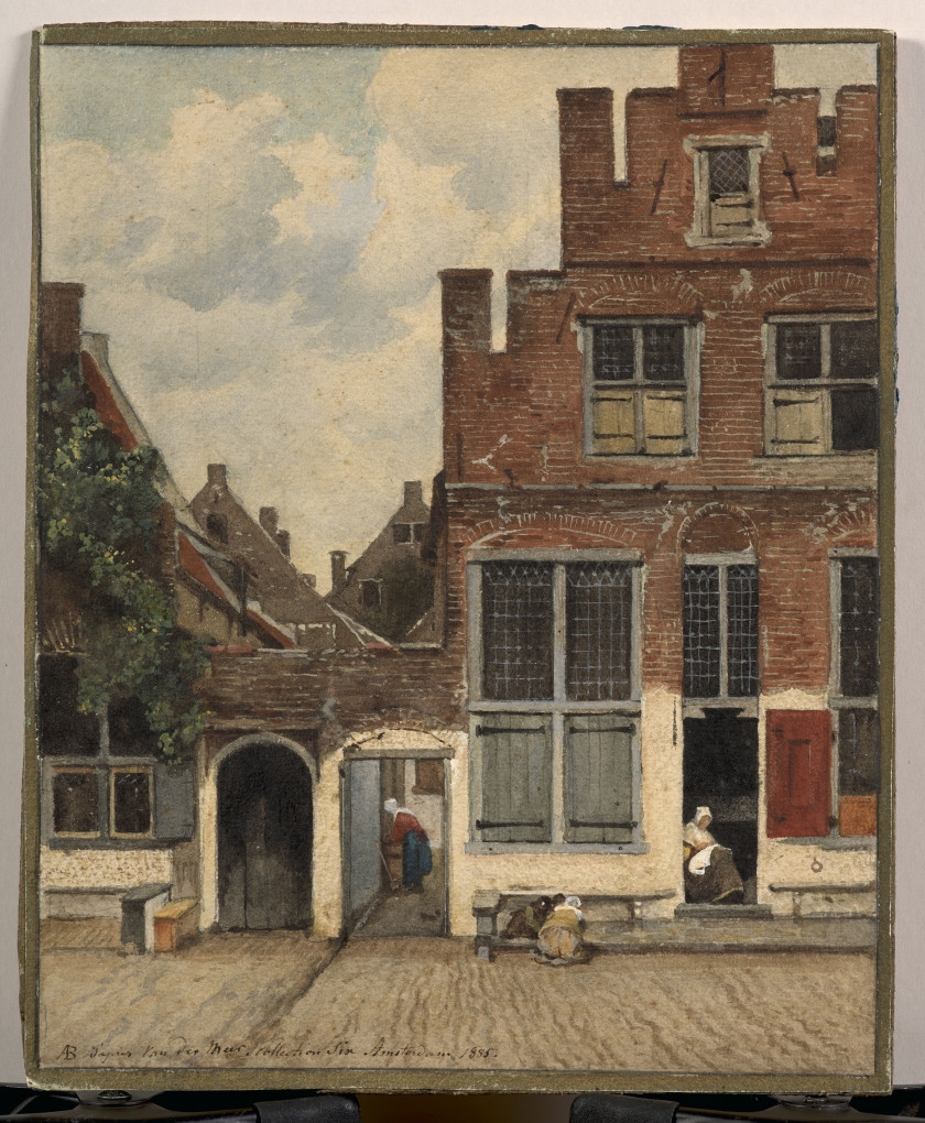 Jean-Achille Benouville | La ruelle, d'après Johannes Vermeer (1885 ...