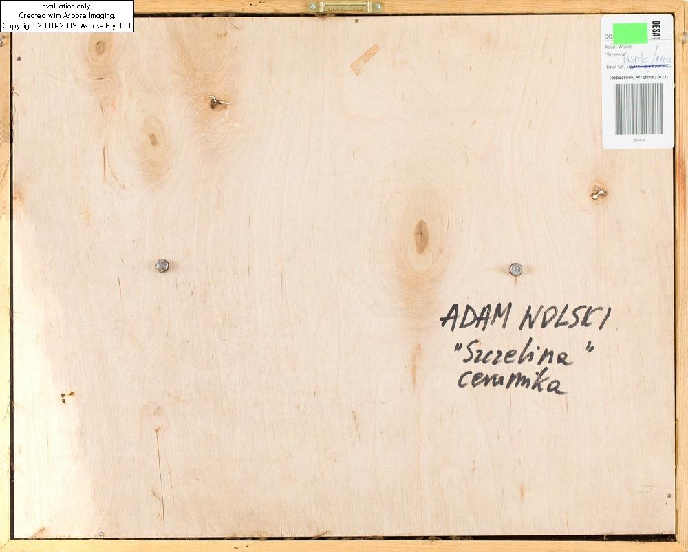 Adam Wolski | Chink (1970s) | MutualArt