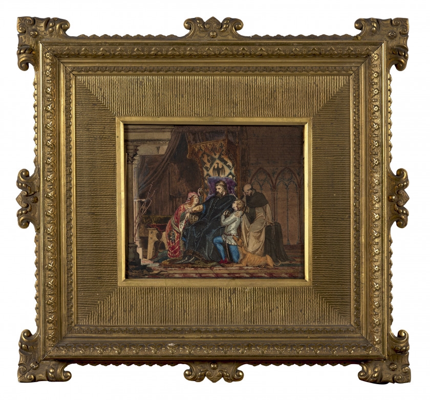 Lawrence Alma-Tadema | Frédéric Barberousse apprenant son ...