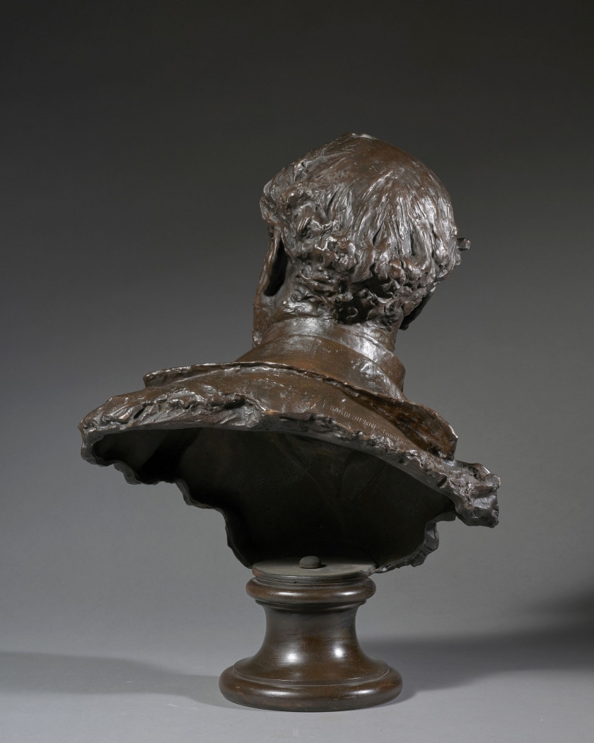 Vincenzo Gemito | Portrait en buste du chanteur lyrique Jean | MutualArt