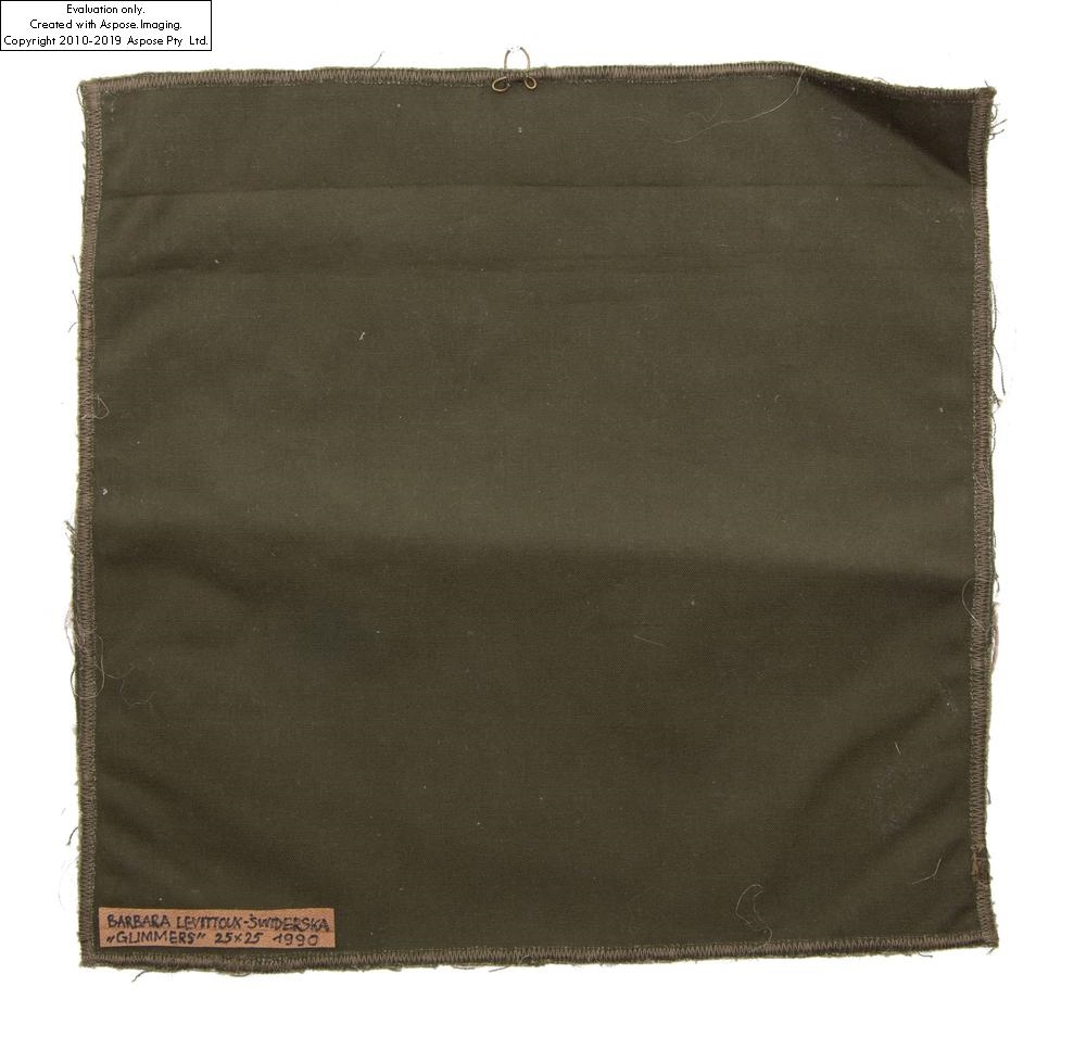 Barbara Levittoux-Świderska | Glimmers (1990) | MutualArt