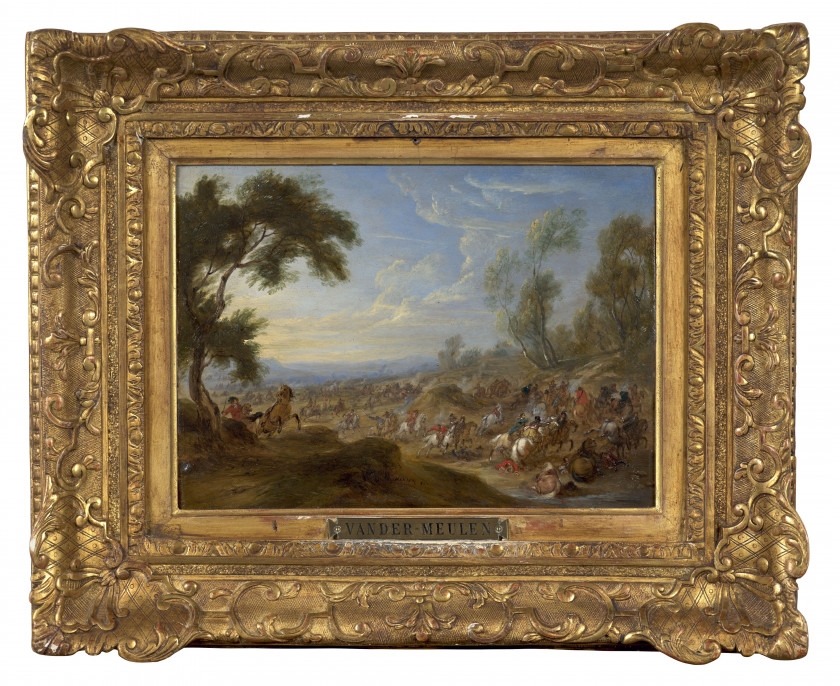 Adam Meulen | Choc de cavalerie (1632) | MutualArt