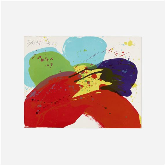 Walasse Ting | Flower (1969) | MutualArt