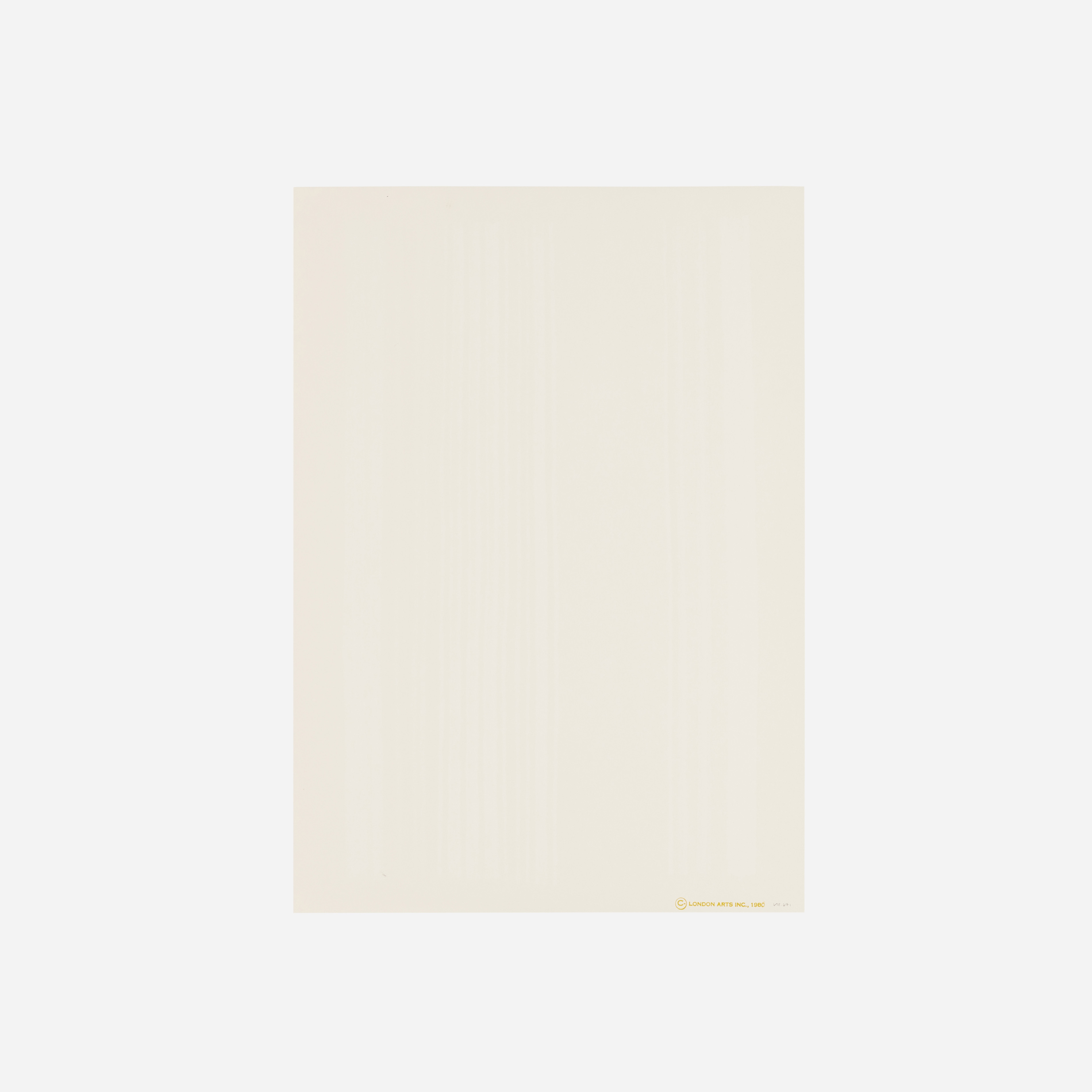 Gene Davis | Royal Curtain (1980) | MutualArt