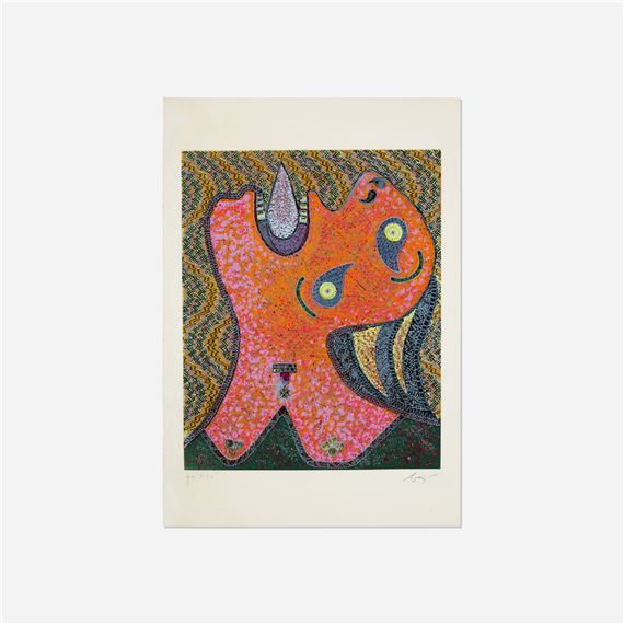Enrico Baj | Donna piangente (from the Baj chez Baj II portfolio) (1972 ...
