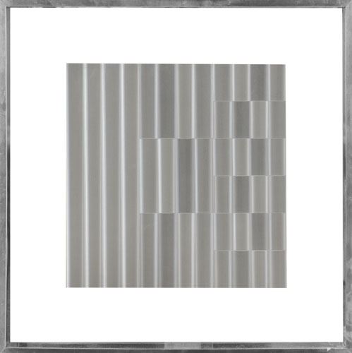 Getulio Alviani | Vibratile textured surface study (1974) | MutualArt