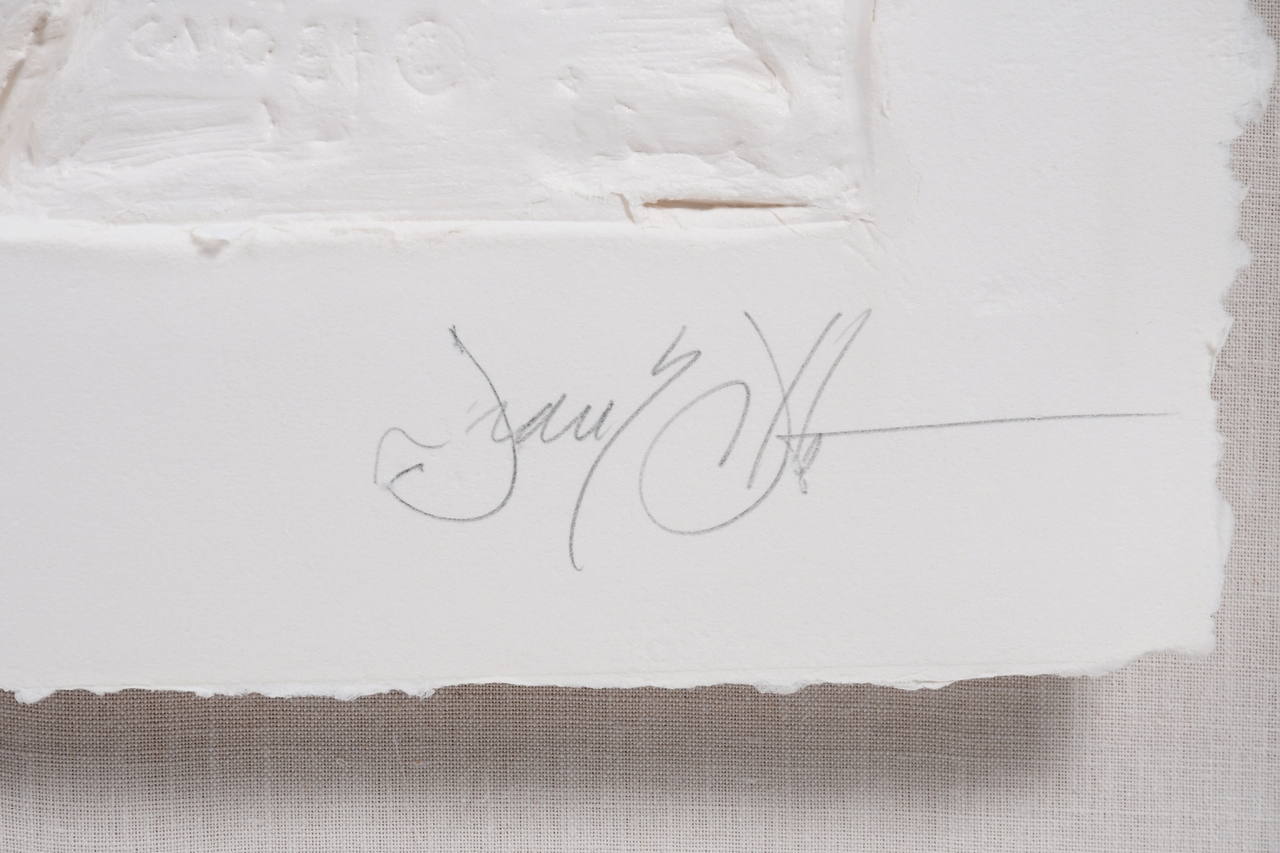 Frank Gallo | Huge Cast Paper Relief Sculpture entitled ''Actress ...