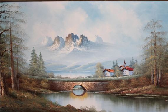 Dalhart Windberg | mountainous landscape | MutualArt