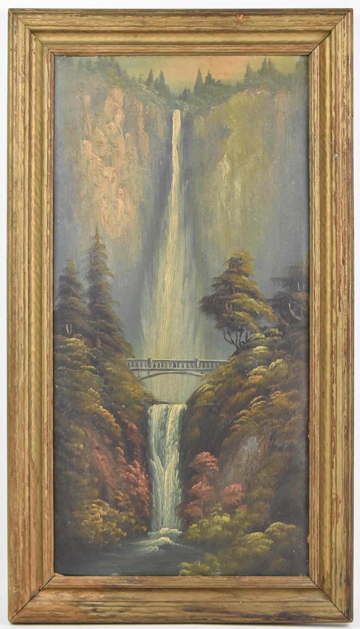 Robert W. Wood | MULTNOMAH FALLS PAINTING | MutualArt