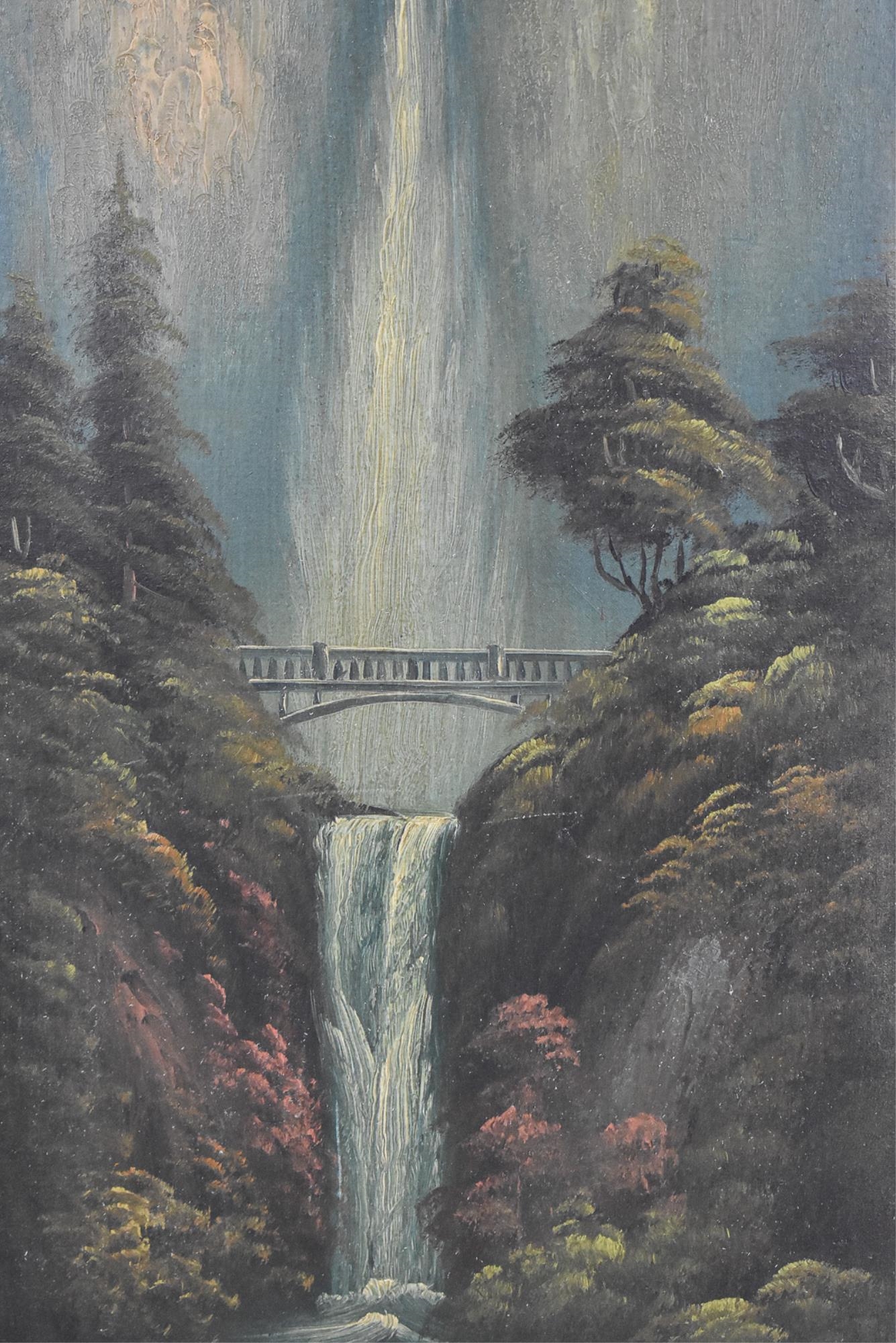 Robert W. Wood | MULTNOMAH FALLS PAINTING | MutualArt