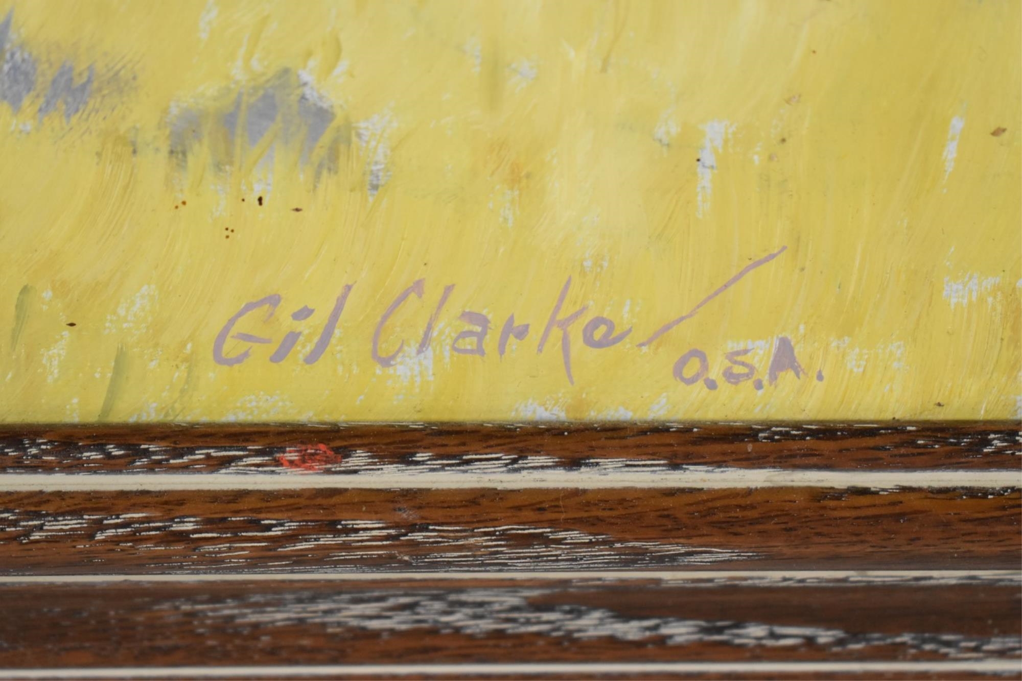 Gilbert Clarke | GILBERT CLARKE HORSES PAINTING | MutualArt