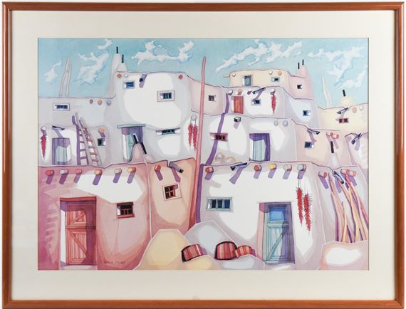 Katalin Ehling | Taos Doors. | MutualArt
