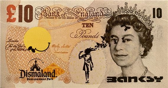 Banksy | A 10-pound note (2015) | MutualArt