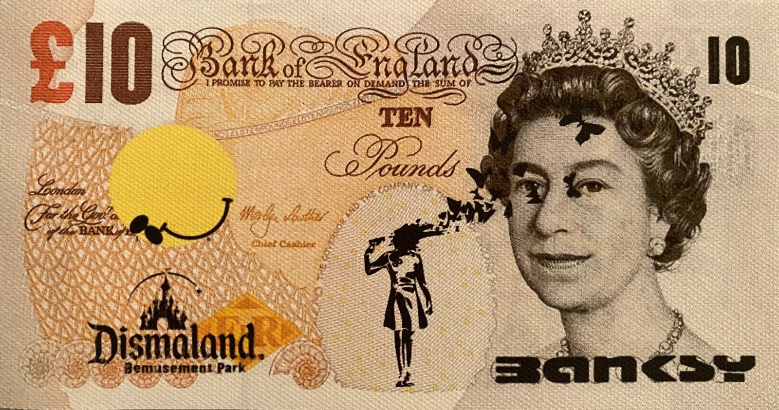 Banksy | A 10-pound note (2015) | MutualArt