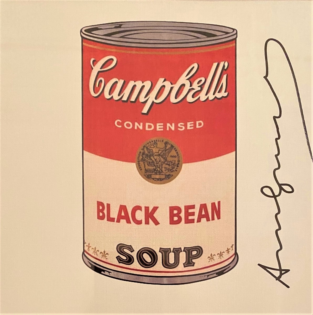 Andy Warhol | Black Bean Soup from Campbell's Soup (1968 - 1981 ...