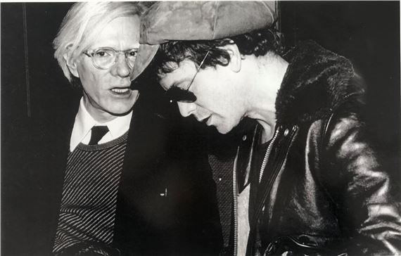 Rose Hartman | VINTAGE:ANDY WARHOL AND LOU REED (1978) | MutualArt