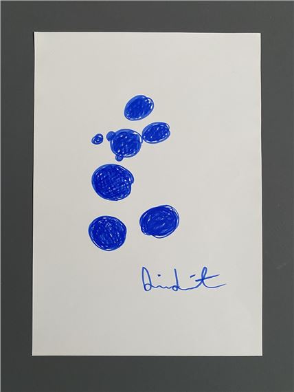 Damien Hirst | Mickey blue | MutualArt