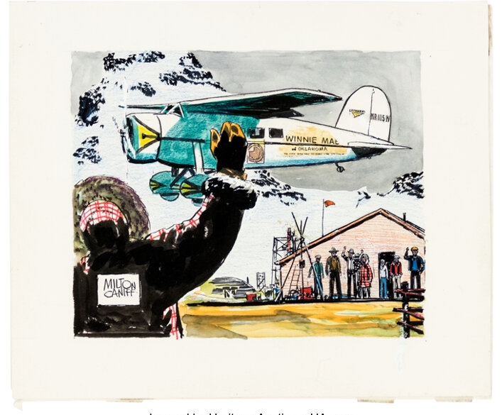 Milton Caniff | Winnie Mae Illustration | MutualArt