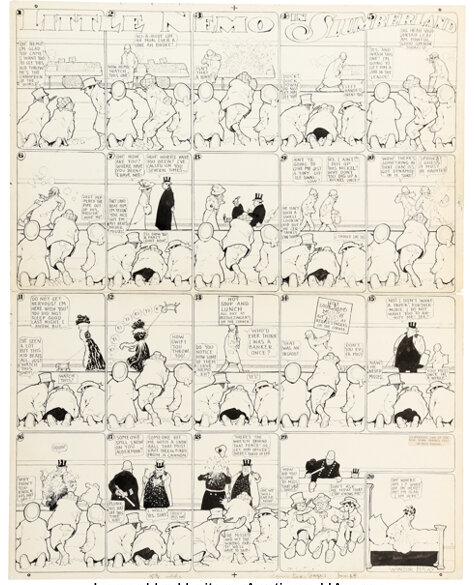 Winsor McCay | Little Nemo in Slumberland Sunday Comic Strip | MutualArt